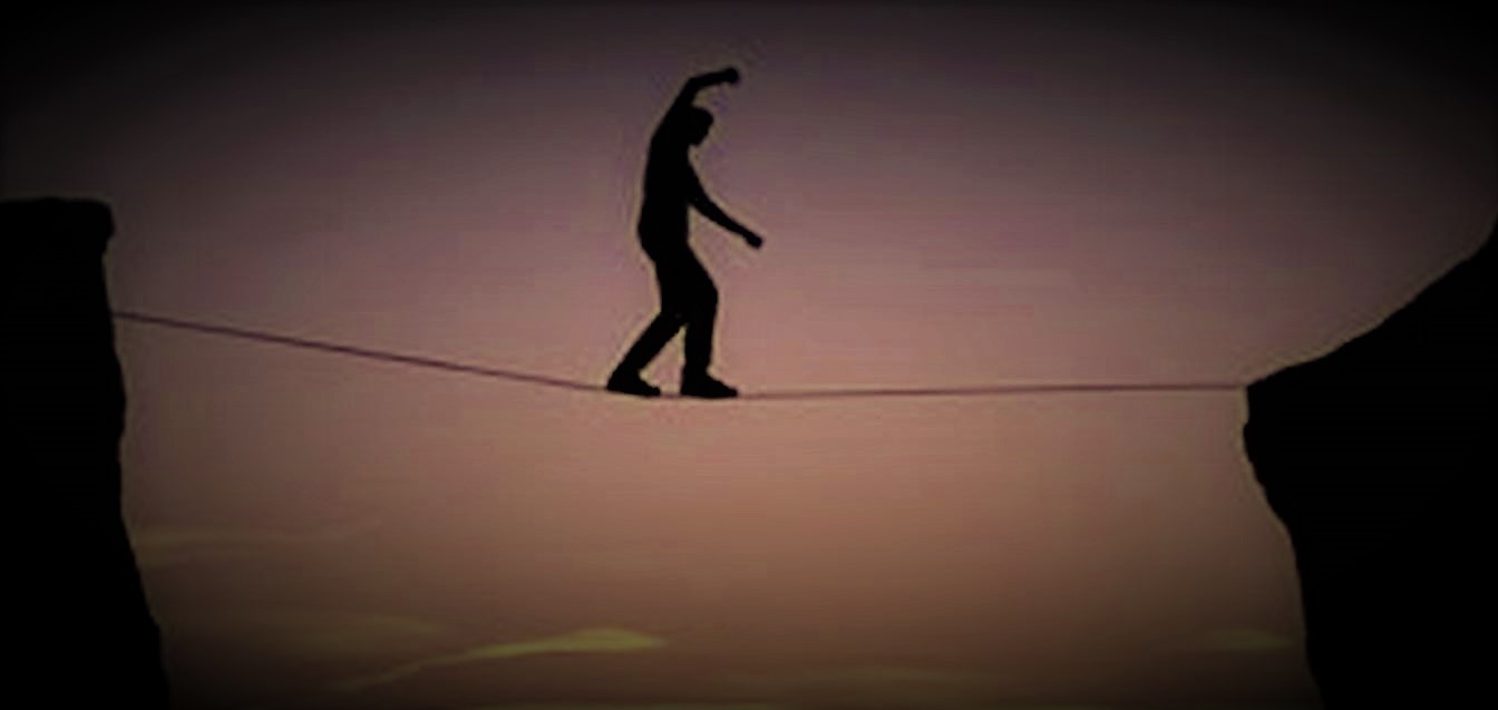 Walking the tightrope – Catzen's Musings on Life